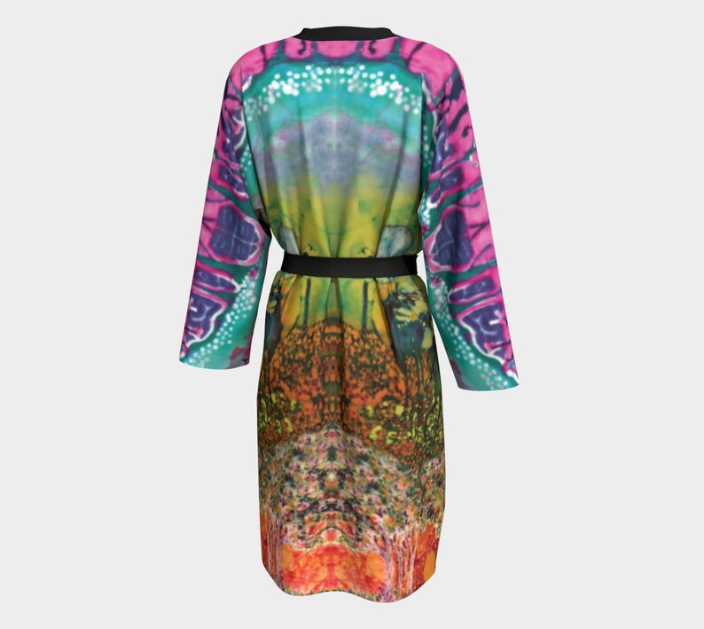 Horses Peignoir Robe Horse Batik spring Horses in the | Etsy