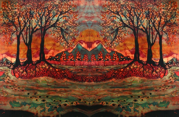 Batik Landscape Designs Batik Storytelling: Decoding The Motifs Of