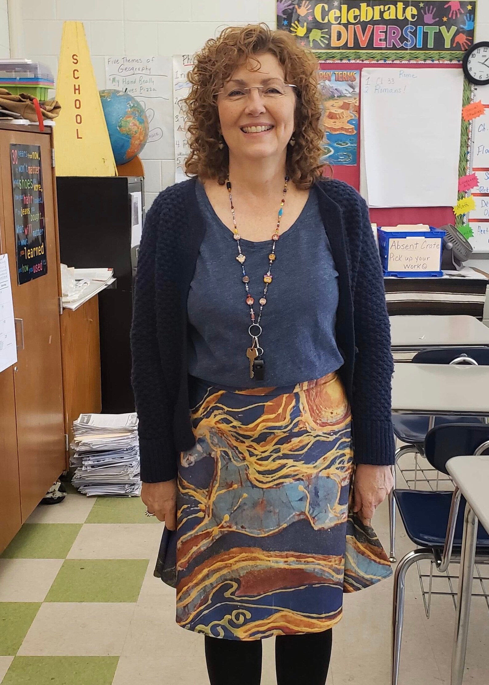 Horse Flare Skirt Batik Out of the Sun Flare Skirt - Etsy