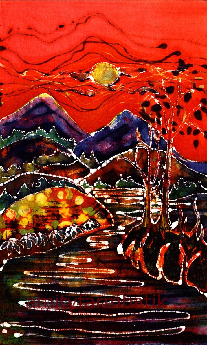 Batik Landscape Designs Batik Storytelling: Decoding The Motifs Of