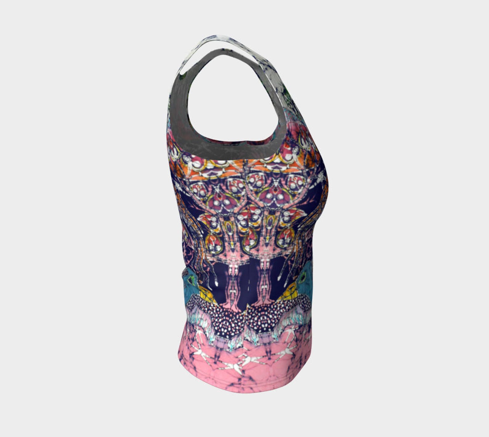 Batik Fantasy Tank Top - Magical Birds Batik - Etsy