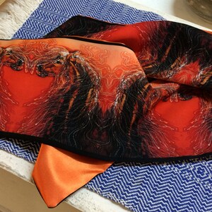 Horse Silky Faille Sash - Autumn Sundance - Women's Fashion - From ...