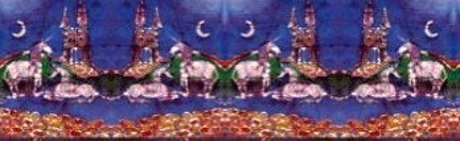 4 Fabric Panels From Fantasy Themes Batik Fabric 4 10 - Etsy