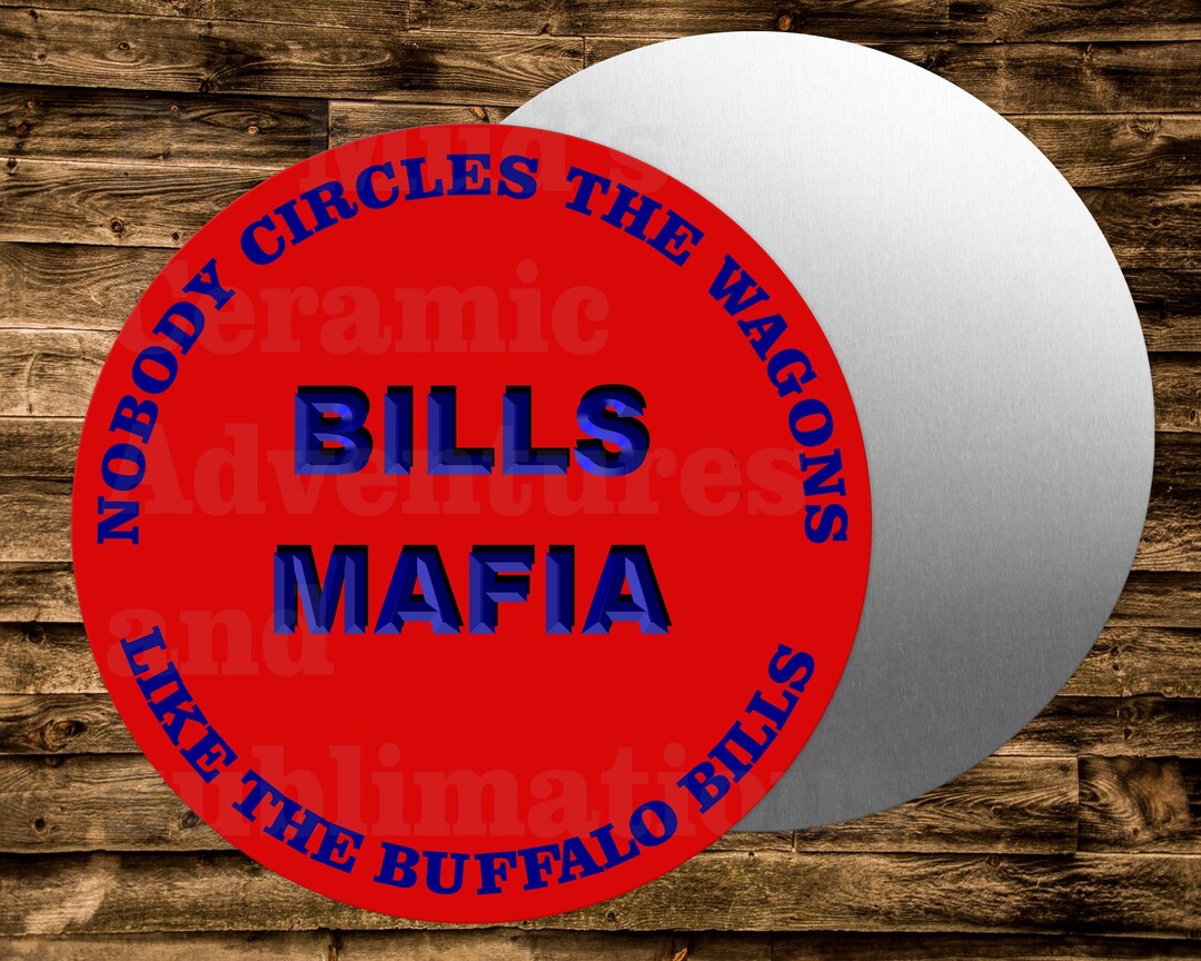 Metal Sign Bills Football Sign for Wreaths Crafts & Miniatures Projects ...