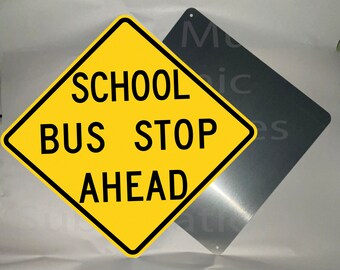 Bus Stop Sign - Etsy