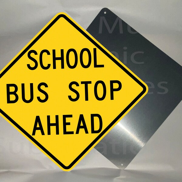 Bus Stop Sign - Etsy