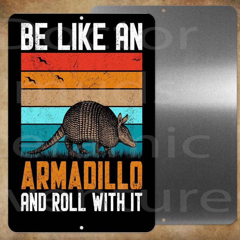 Armadillo Sign - Etsy