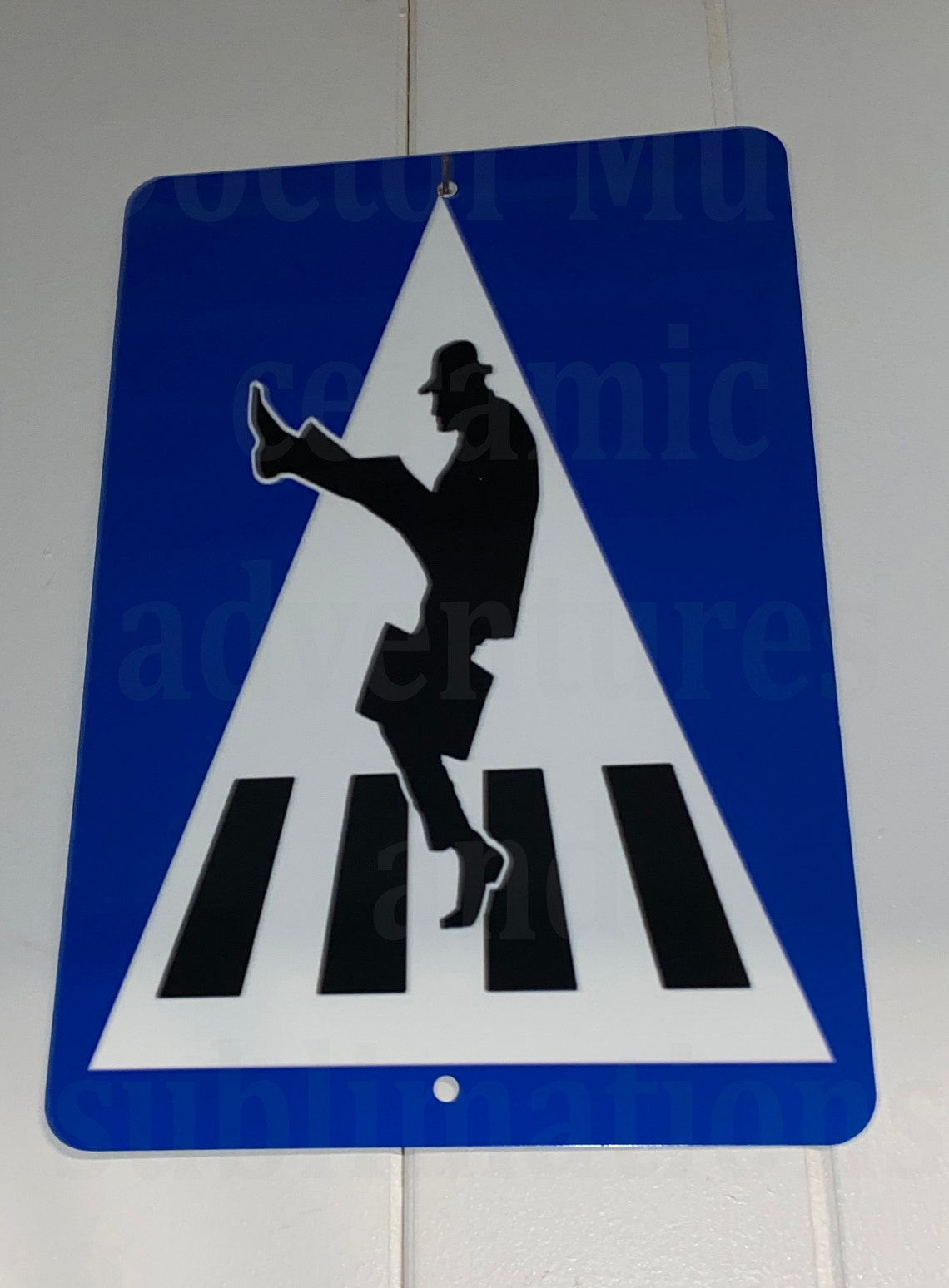 Silly Walking Sign - Ministry of Silly Walks 8x12" METAL SIGN - Etsy