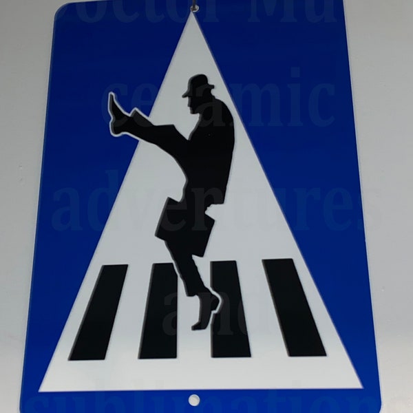 Ministry of Silly Walks Sign - Etsy