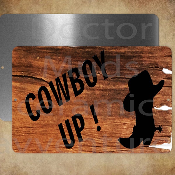 Sign for Cowboy - Etsy
