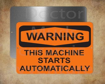 Warning This Machine Does Not Know the Difference Between Metal and ...