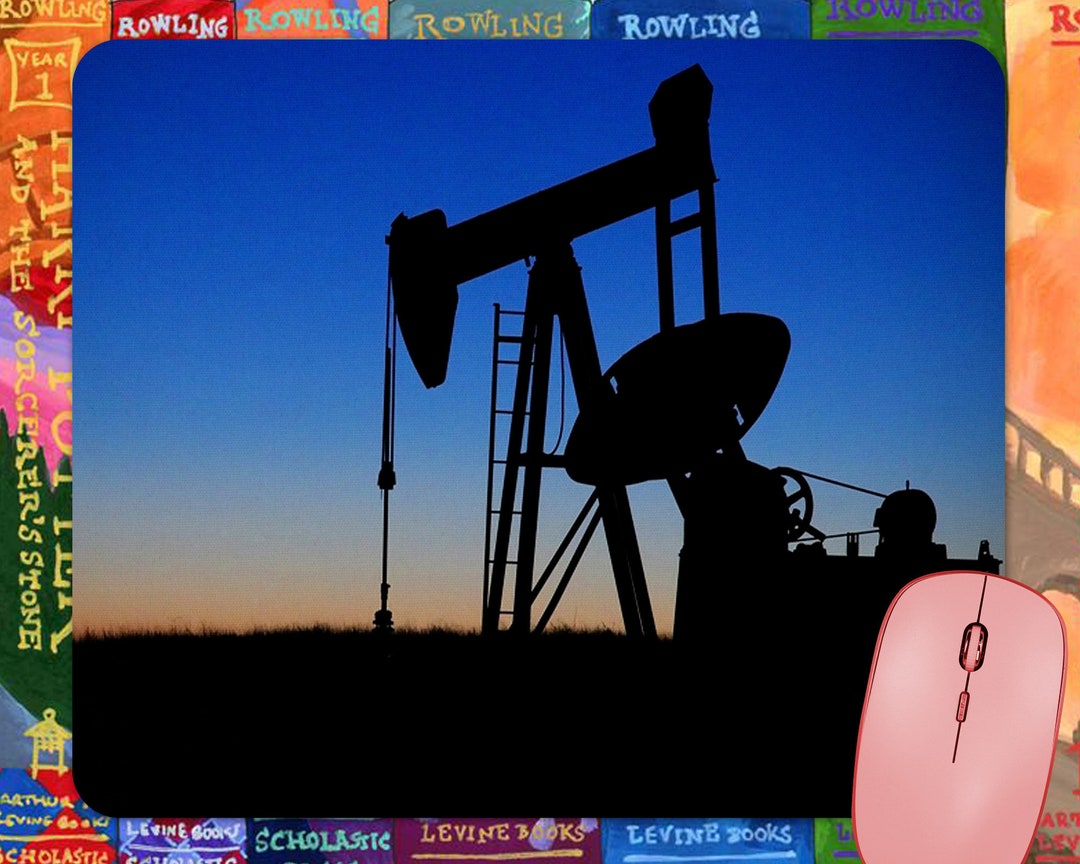 Sunrise Pump Jack Oil Field Mouse Pad - Etsy