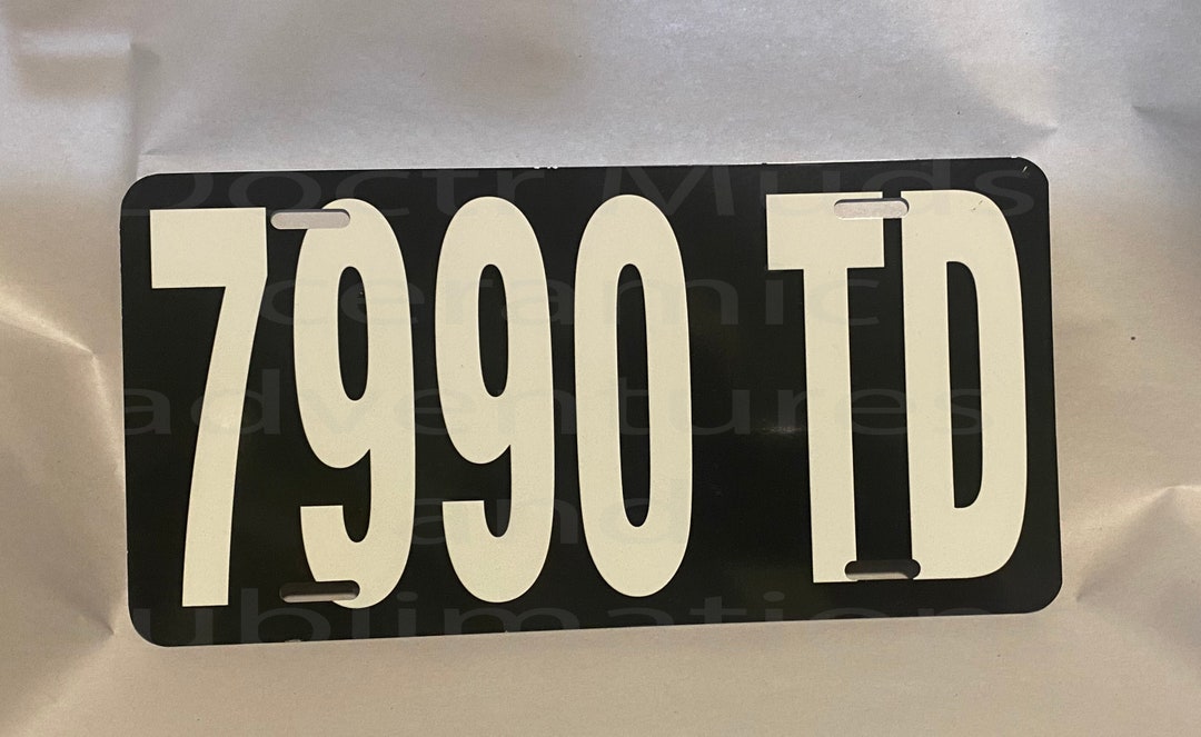 Weasley Flying Car Metal License Plate-read Description Before Ordering ...