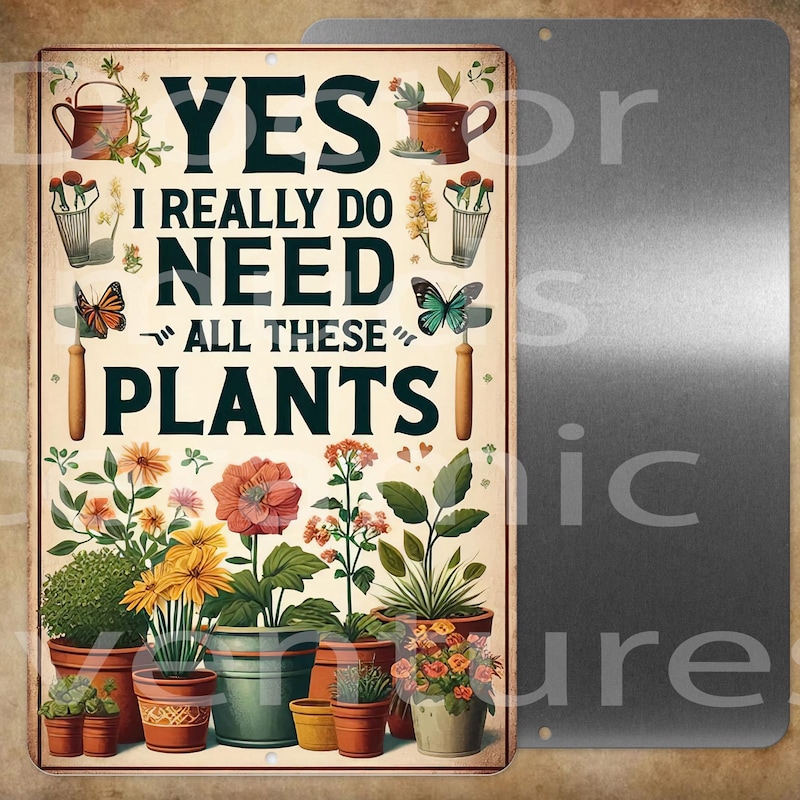 Plants Business Sign - Etsy