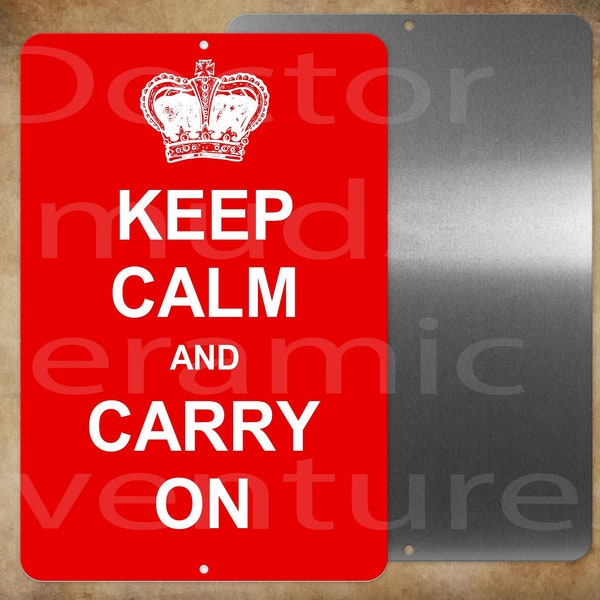 Keep Calm Sign - Etsy