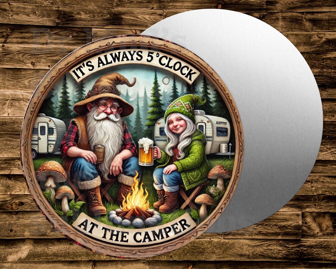 It's Always 5 O'clock at the Camper Wreaths Crafts & Miniatures ...