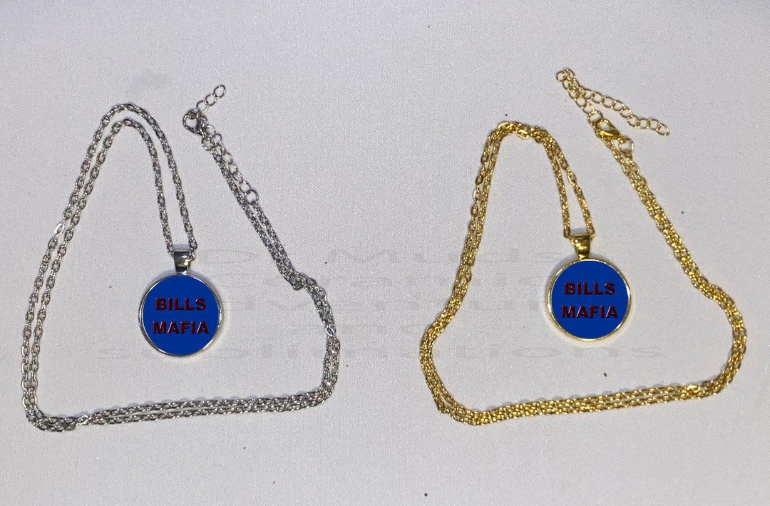 Buffalo Football BILLS MAFIA Necklace - Choose Your Color - Etsy