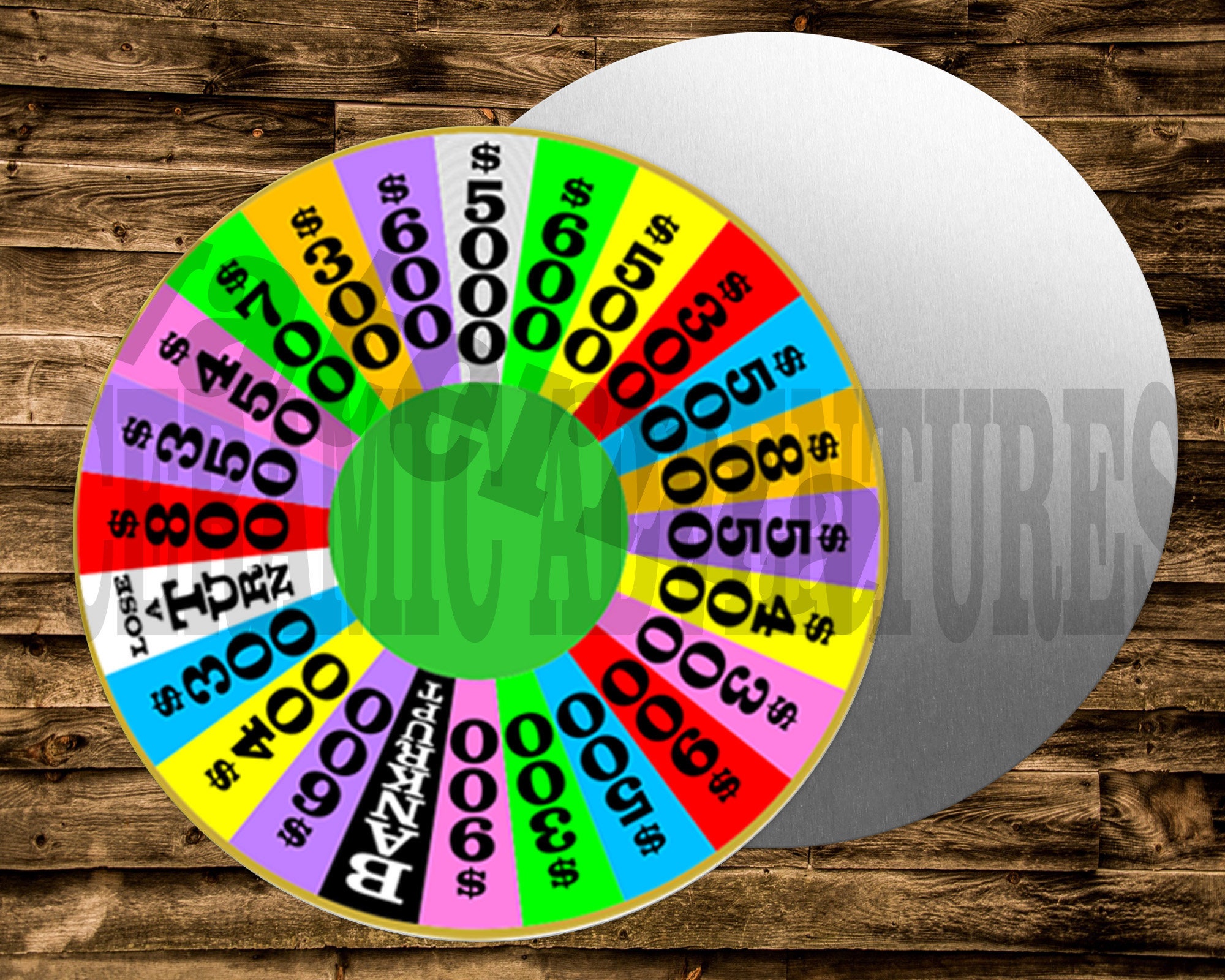 Blank Wheel Of Fortune Wheel