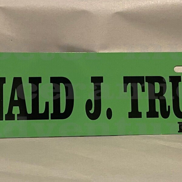 Trump Street Sign - Etsy