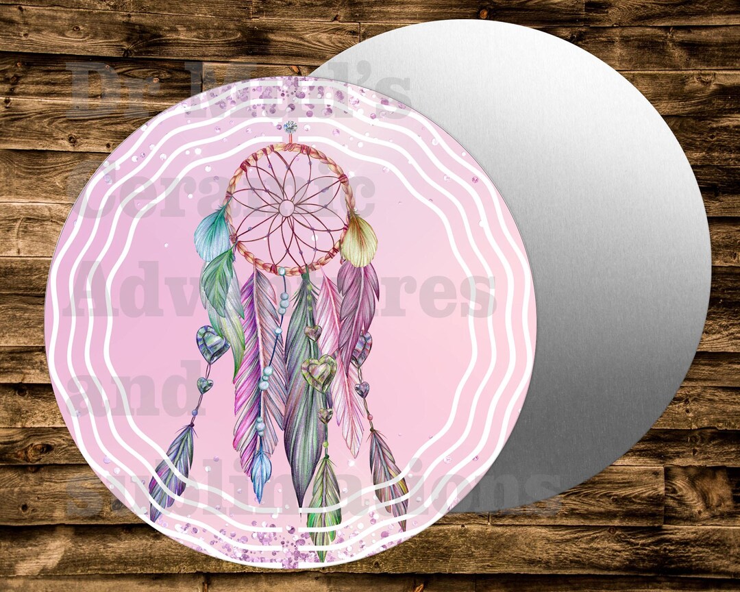Dream Catcher Round Metal Sign for Many Uses Including Wreaths ...