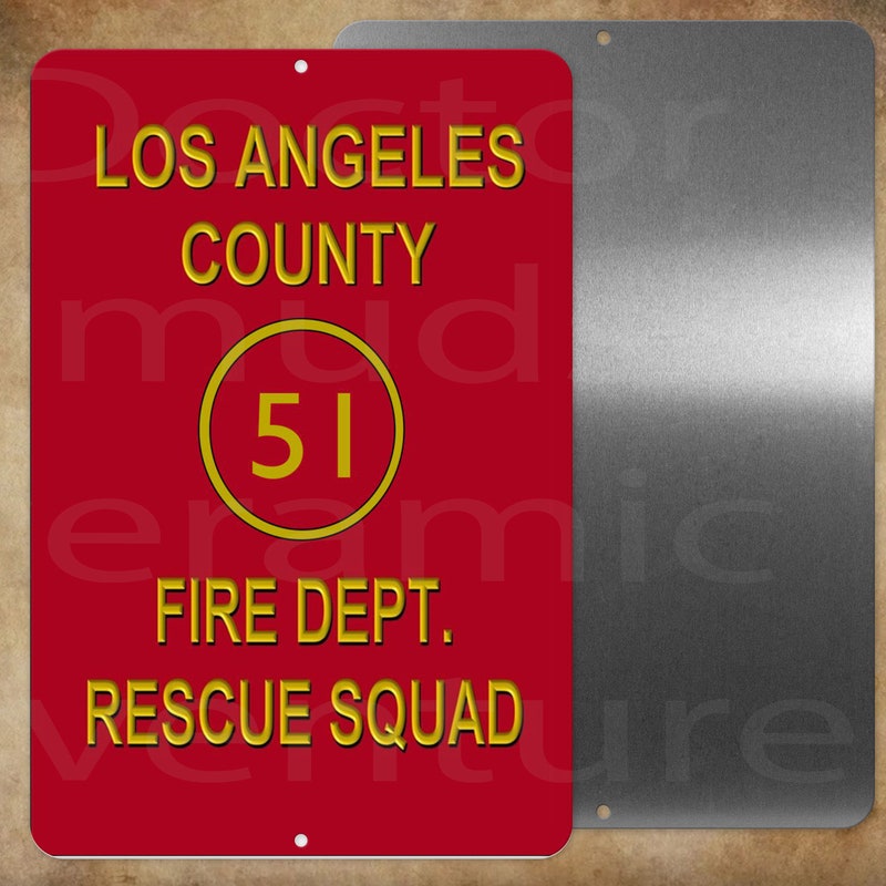 Squad 51 Firefighter - Etsy