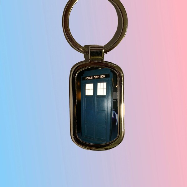 Tardis Key Chain - Etsy