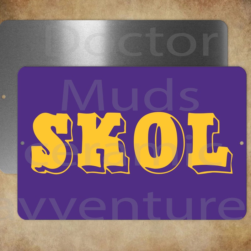 Skol Sign - Etsy