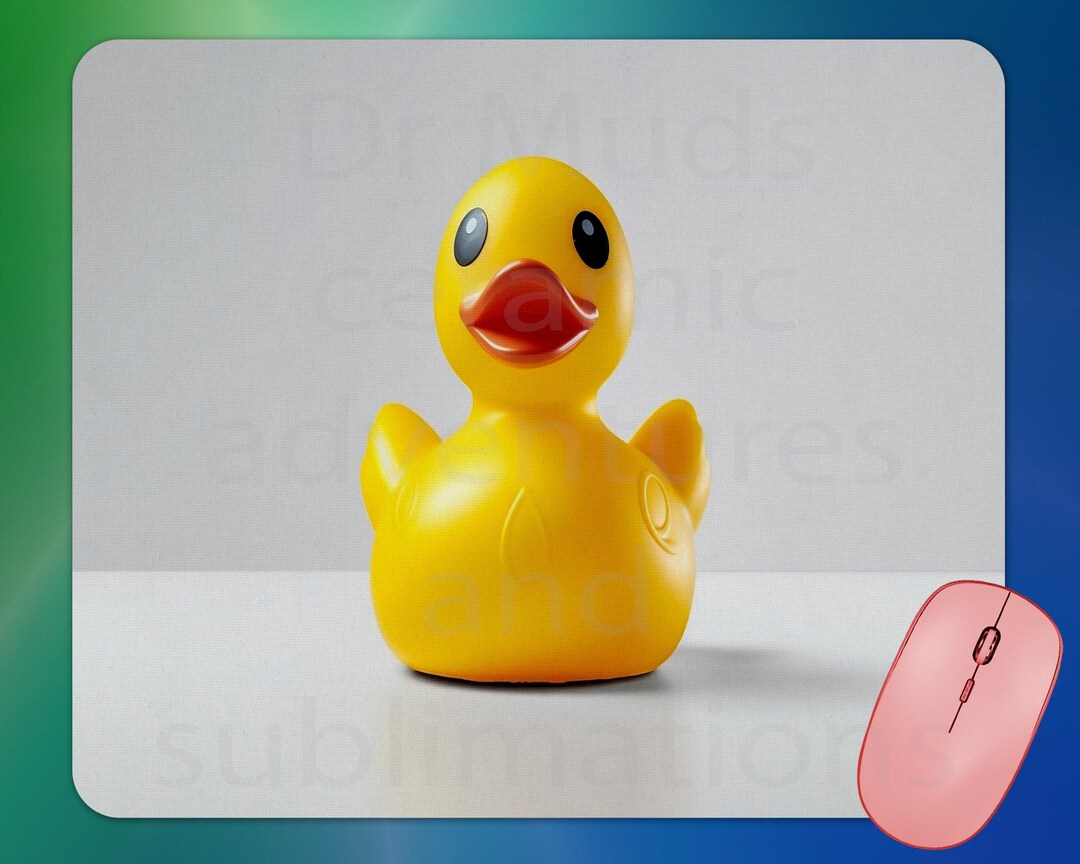 Rubber Duck Mouse Pad Hot Pad - Etsy