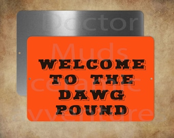 Dawg Pound Sign - Etsy