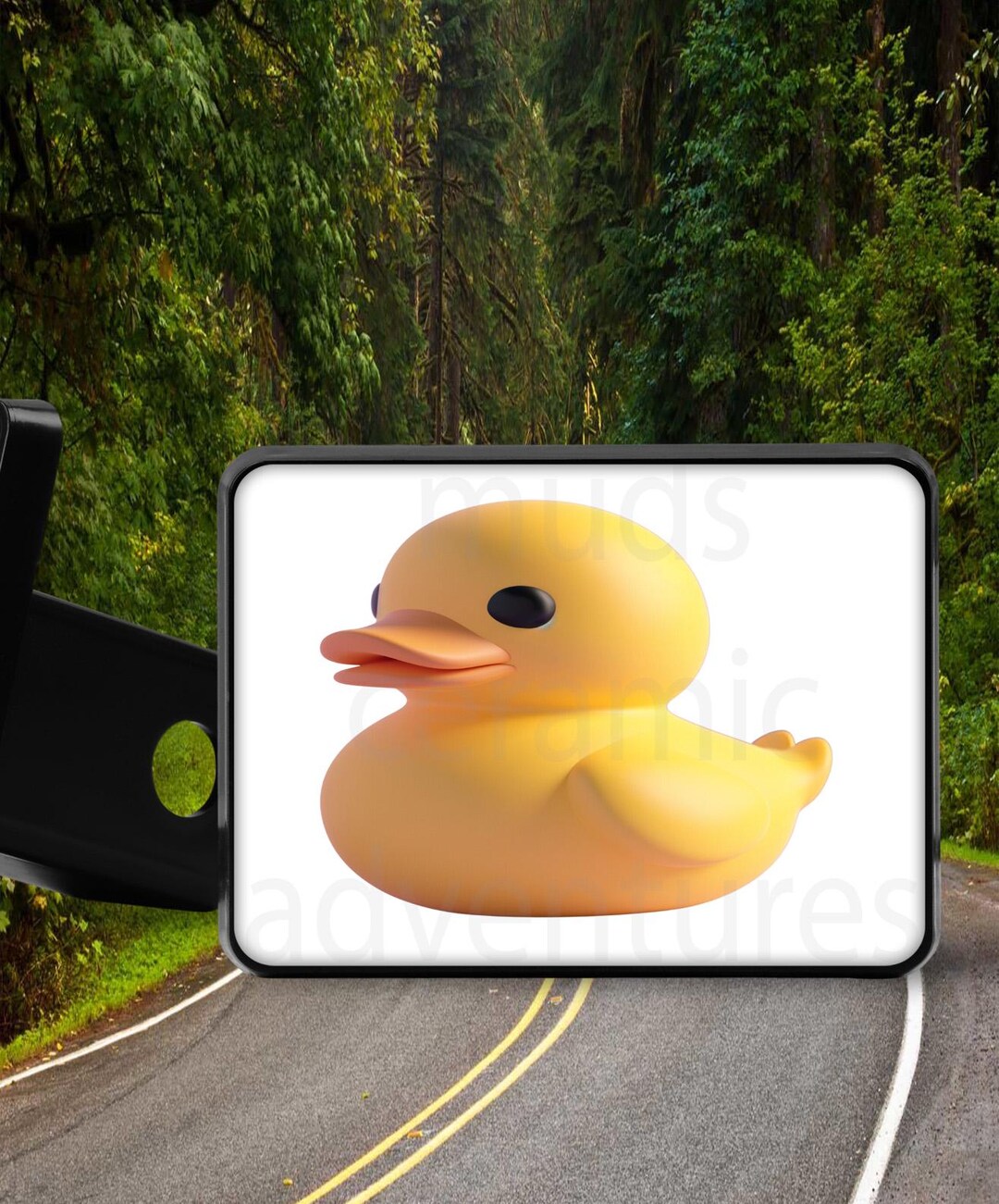 RUBBER DUCK DUCKIE Trailer Hitch Cover Plug - Etsy