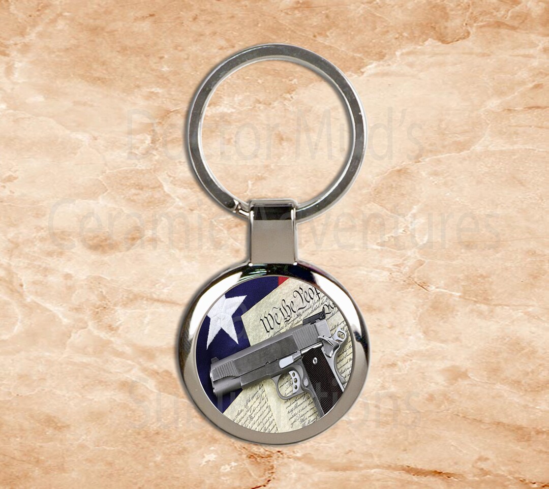 2nd Amendment Gun Rights Constitution Elite Key Chain - Etsy