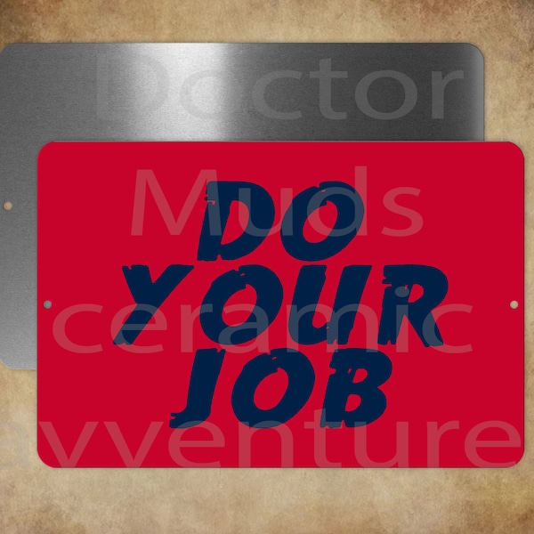 Do Your Job - Etsy