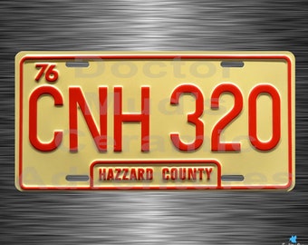 General Lee License Plate - Etsy