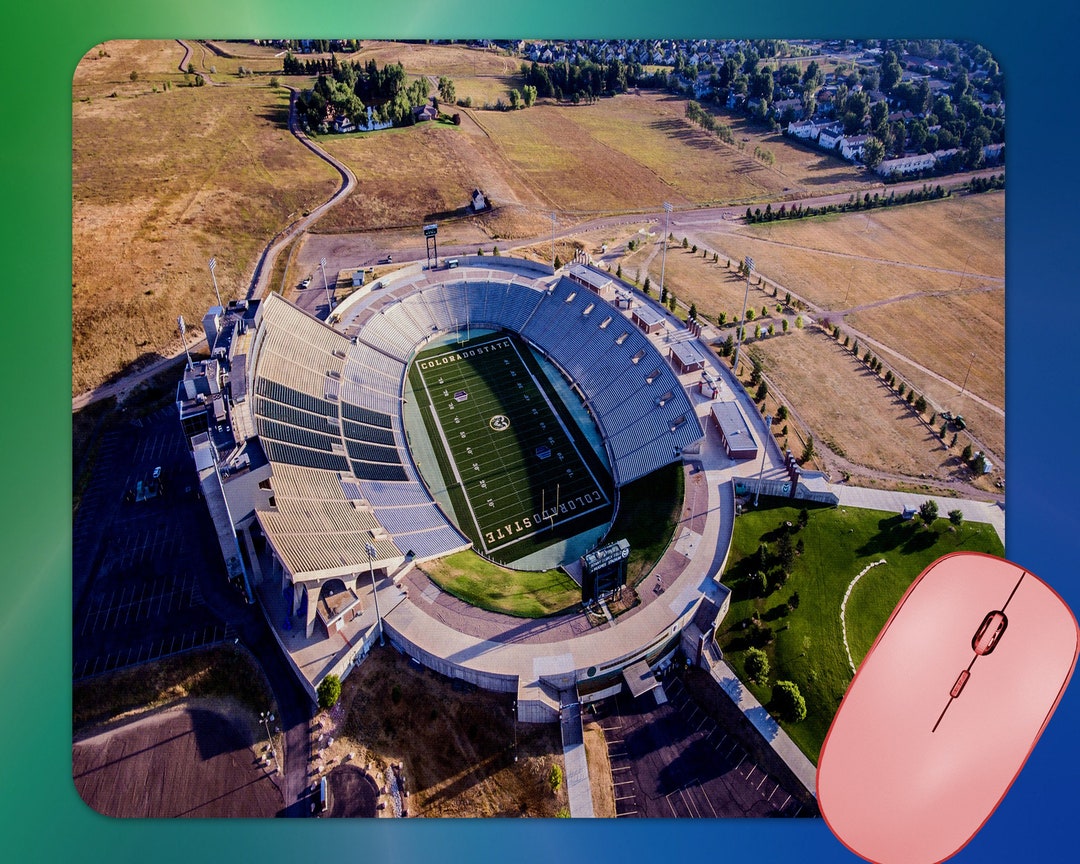 Colorado State Football Stadium Mouse Pad - Etsy
