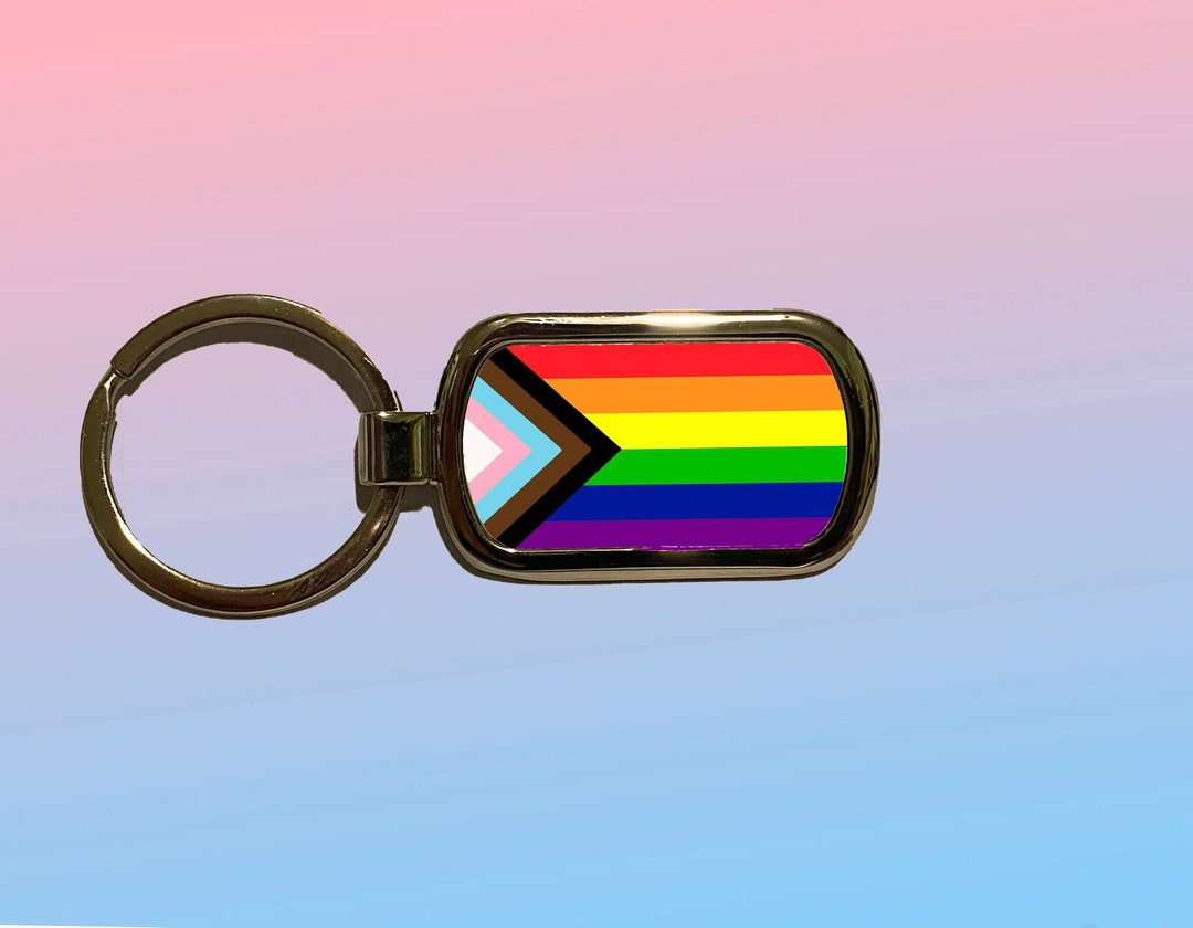 Trans Pride LGBTQ Key Chain - Etsy