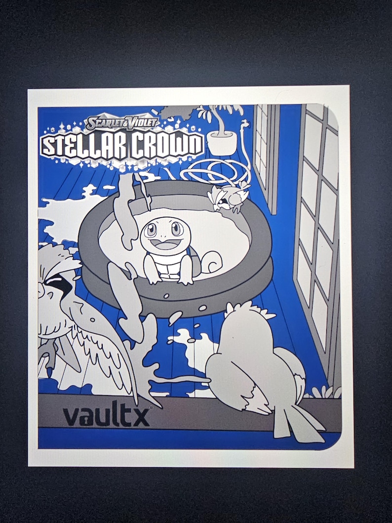 Custom Stellar Crown Vault X 12 Pocket 480 Slot Engraved Binder - Etsy