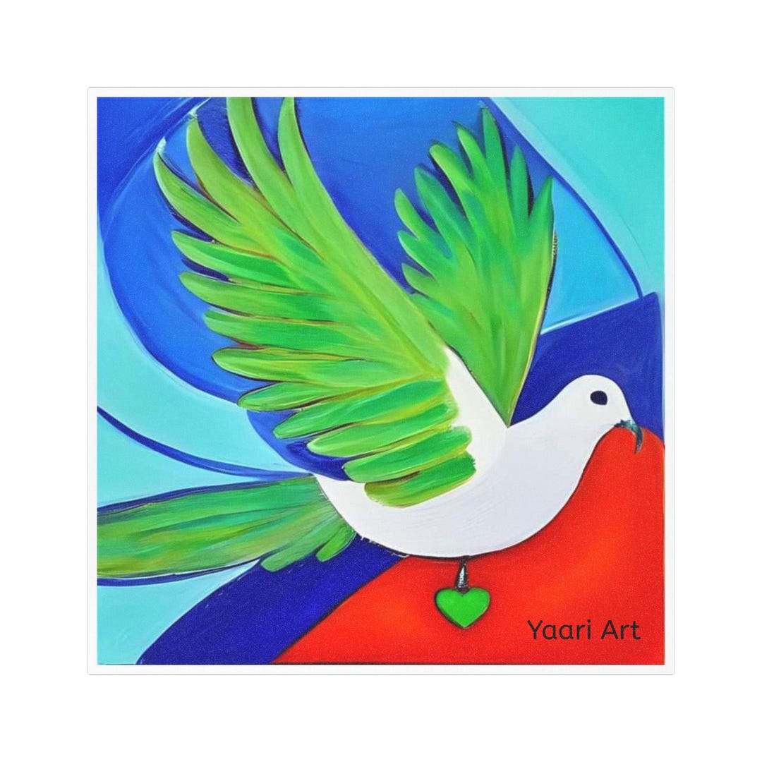 Peace Dove Car Magnet: Eco-friendly Auto Decoration - Etsy