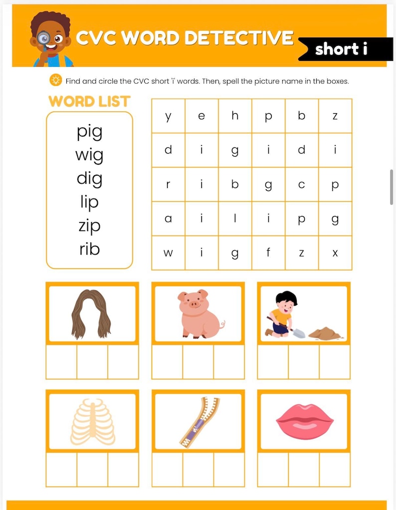CVC Word Practice Workbook | Learn to Read Made Fun - Etsy UK