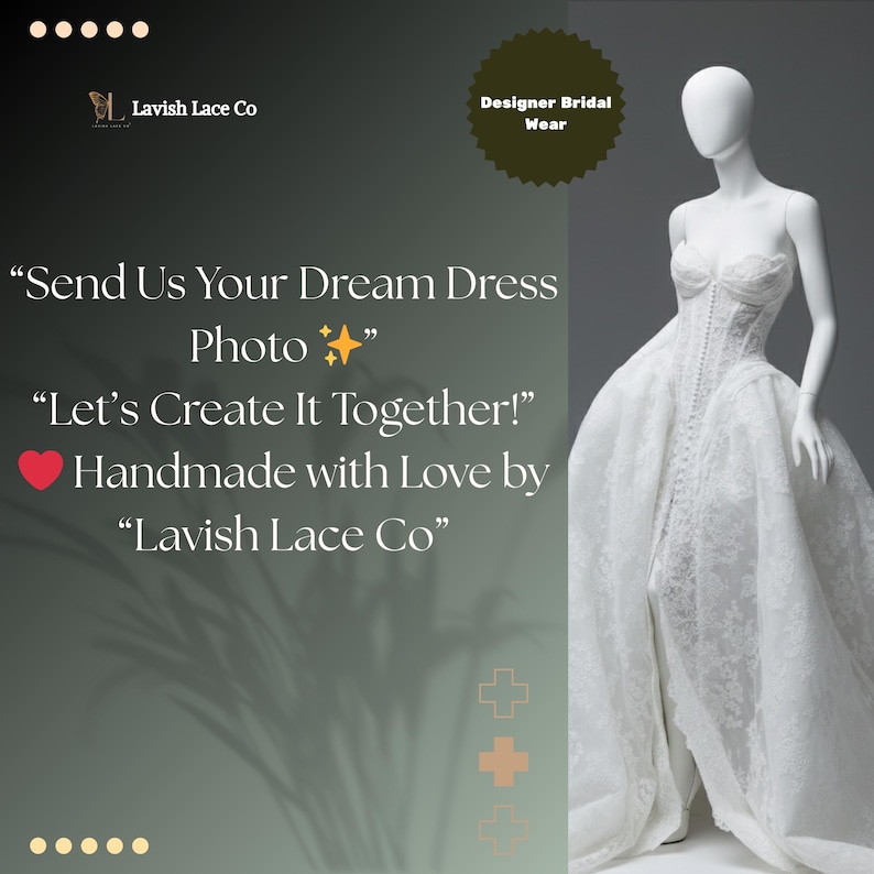 Custom Basque Waist Wedding Dress - Made to Measure Corset Gown | Dress ...