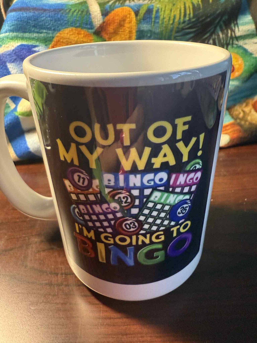 Bingo Coffee Cup - Etsy