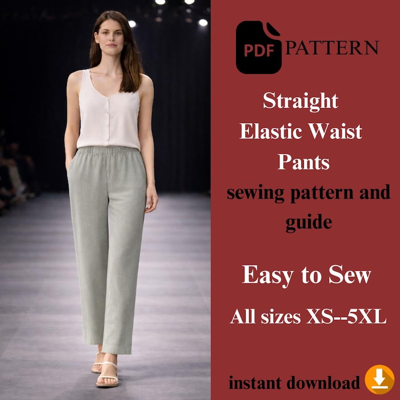 Leila Makes Pants Pattern - Etsy
