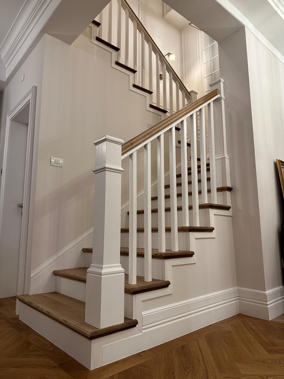 Solid Wood Stair Newel Posts – White Painted – Single or Set - Etsy