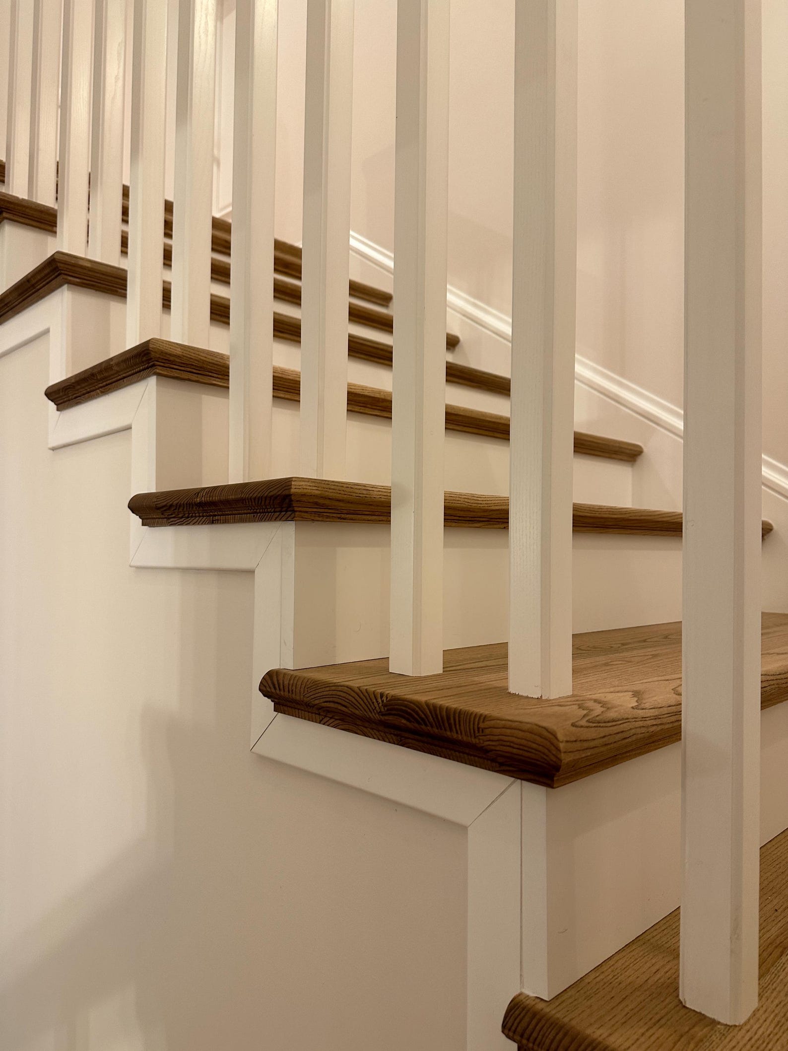 Solid Wood Stair Newel Posts – White Painted – Single or Set - Etsy