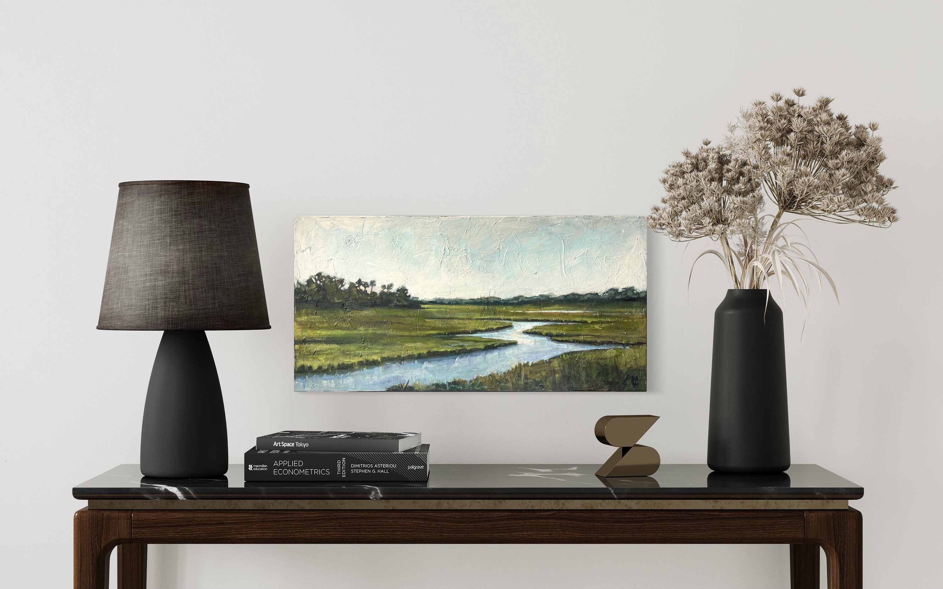 Original Oil Lowcountry Marsh Painting Coastal Decor - Etsy