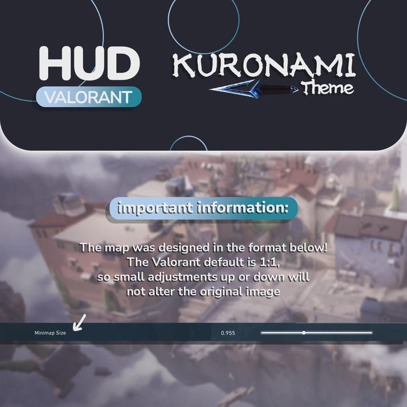 Valorant HUD Overlay Pack – Kuronami Theme | 4 Colors (red, Purple ...