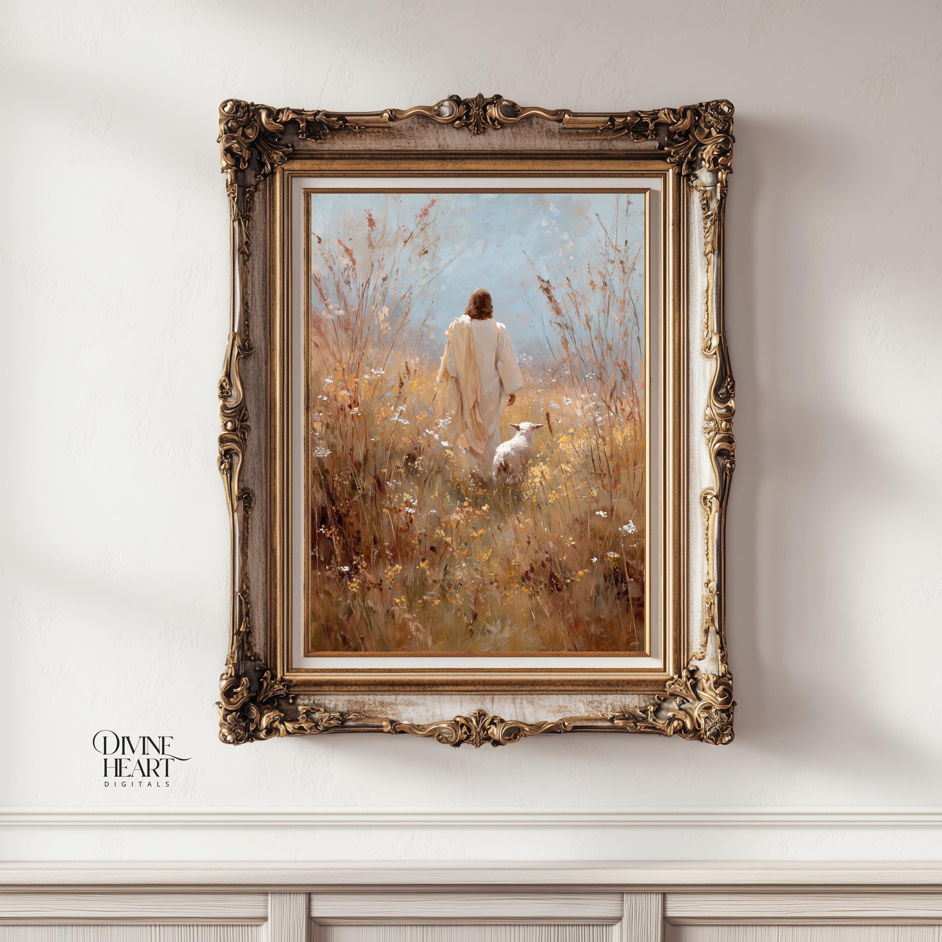 Bundle of 24 Christian Wall Art Prints: Jesus Scripture Collection ...