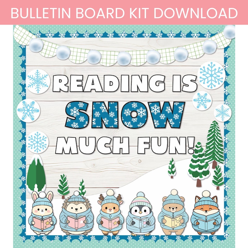 Snow Bulletin Board - Etsy