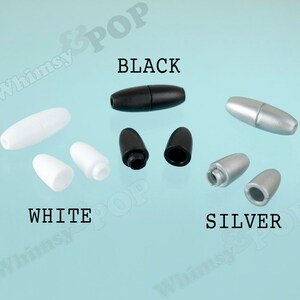 Breakaway Clasps, Safety Breakaway Clasps, White Silver or Black Break ...