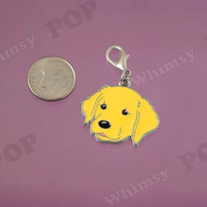 1 NEW Silver Tone Labrador Retriever Dog Charm, White Lab or Yellow Lab ...