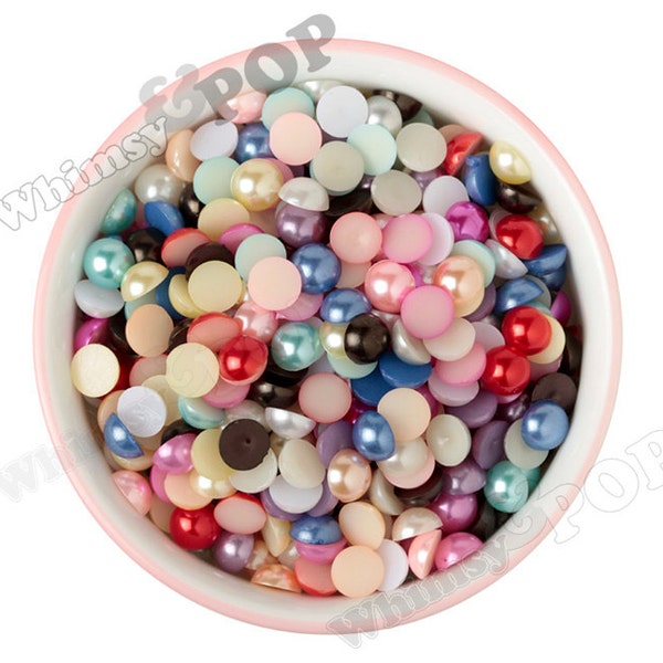 Flatback Pearls - Etsy